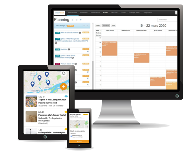 Logiciel de gestion des services techniques | OpenGST